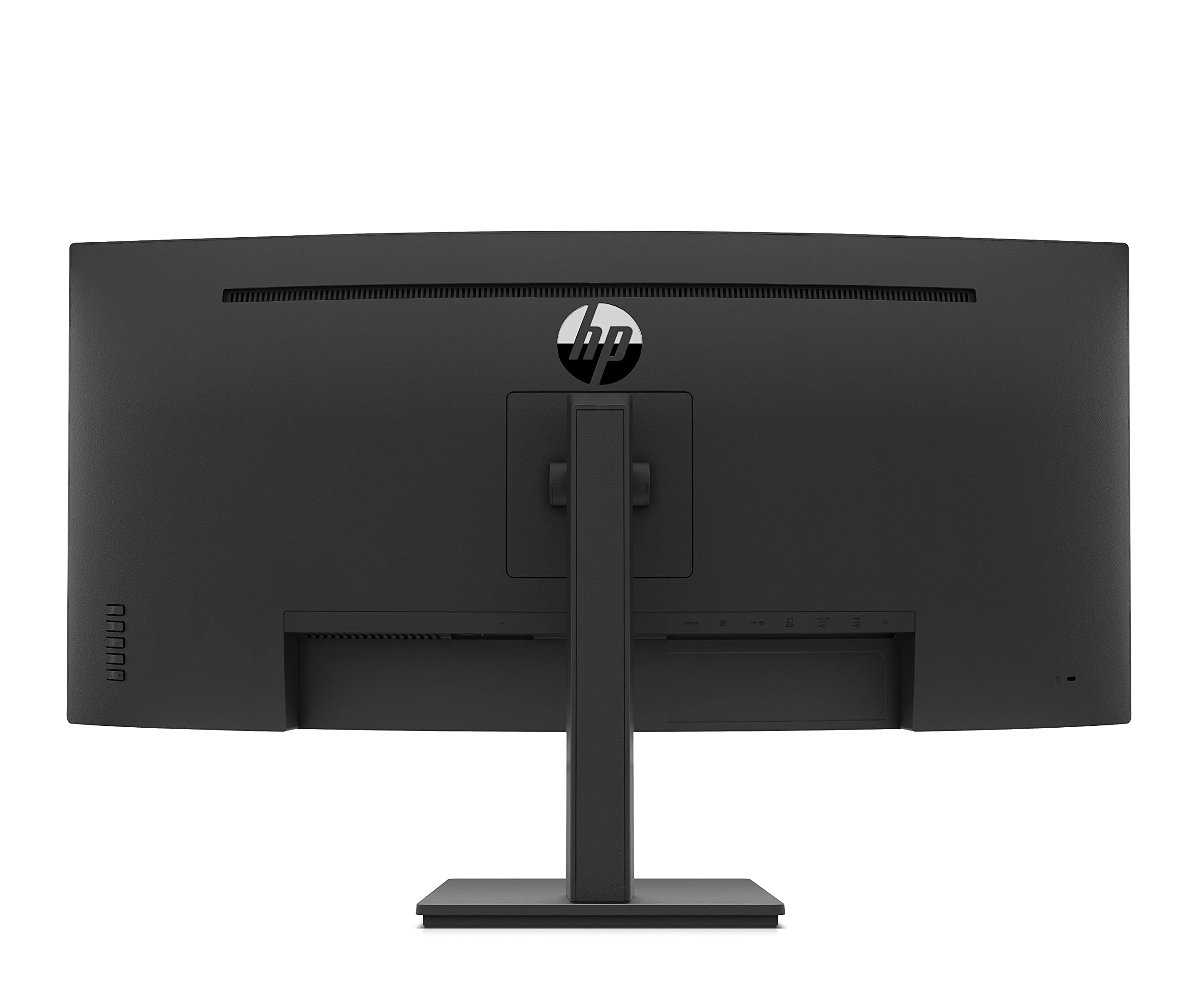 HP M34d 34 Inch WQHD 1440p Curved Computer Monitor Ultrawide 100Hz 5ms Anti-Glare Adjustable Height Stand Tilt VESA Mountable HDMI ENERGY STAR Certified for Desktop PC Setup, Black (Renewed)