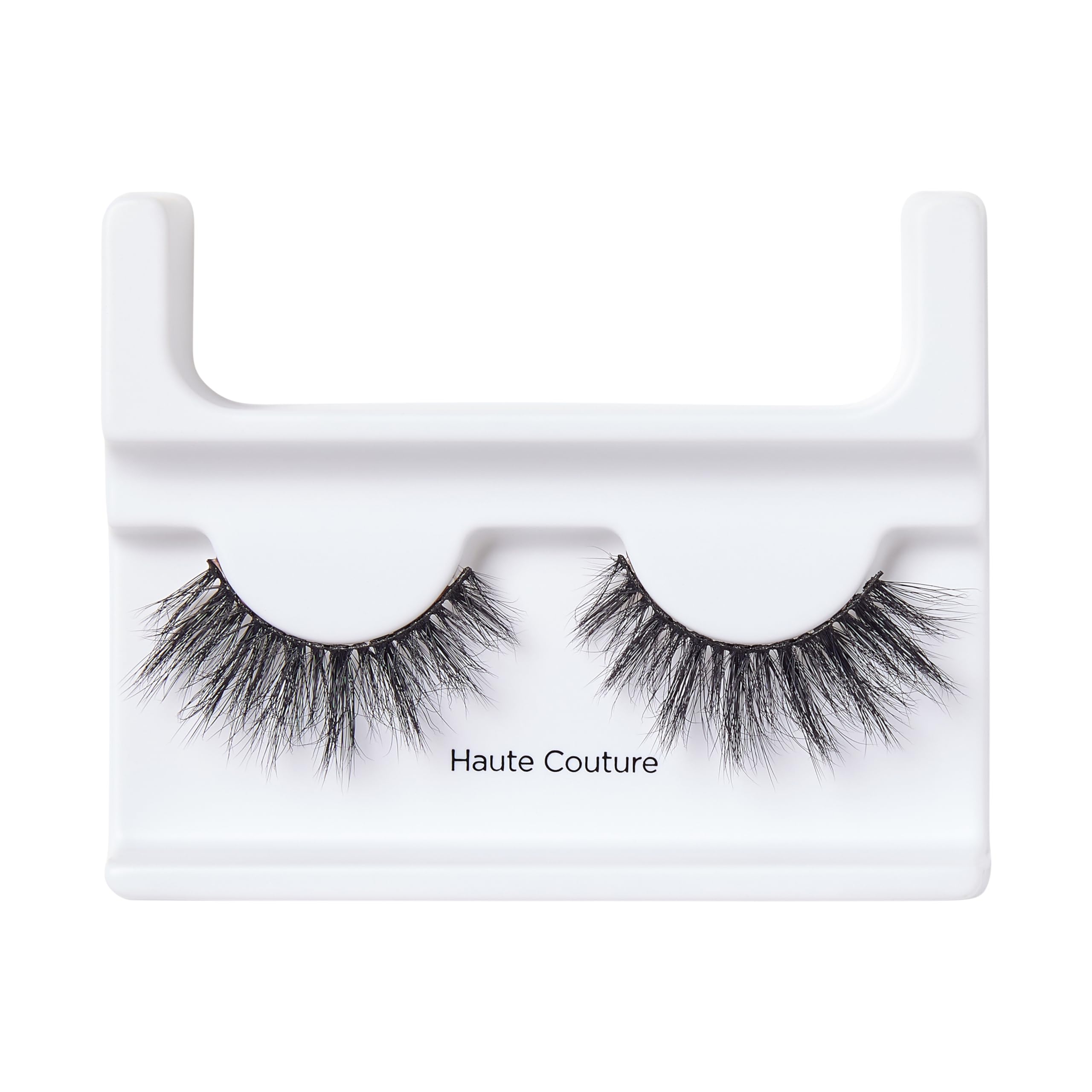 KISS Lash Couture Masterpiece Fake Eyelashes Style 02, ‘Haute Couture’, One-of-a-Kind Luxe Lash, Hand Woven Faux Mink Synthetic False Eyelashes, 1 Pair