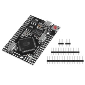 Alinan 2pcs MEGA 2560 PRO Embed CH340G/ATMEGA2560-16AU Chip with Male Pinheader Compatible with MEGA2560