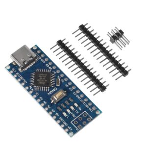 AITRIP 2PCS Type-C USB Nano 3.0 ATmega328P CH340 5V 16MHz Compatible with Arduino Nano CH340 USB Driver Nano V3.0 ATmega328