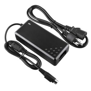 cjp-geek 4-pin 12v ac/dc adapter compatible with for wacom cintiq 21ux lcd dtk2100 dtz2100 monitor video system power supply