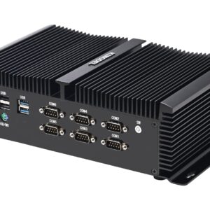 KINGDEL NC9000 Mini Gaming PC Core i7-10750H 8 Cores 16MB Cache Max 5.00GHz CPU, 32GB DDR4 RAM 1TB SSD 3xHD 6xCOM 8xUSB Support WOL PXE Restore AC Power Loss