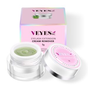 veyes inc lash remover for lash extensions 5ml professional eyelash removal cream fast dissolution lash extension remover low irritation