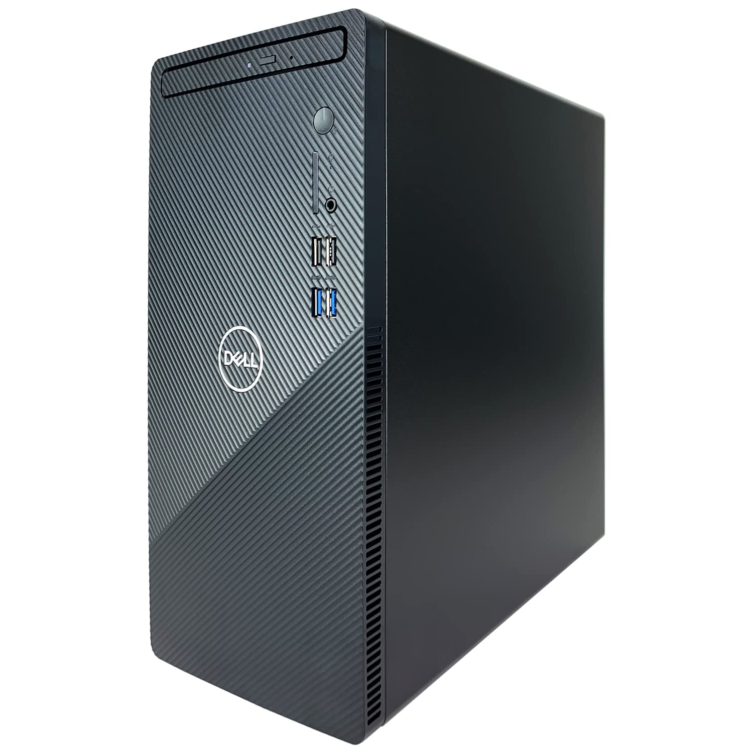 Dell Inspiron i3891 Desktop Computer - 11th Gen Intel 6-Core i5-11400 up to 4.40 GHz Processor, 8GB DDR4 Memory, 256GB SSD + 1TB HDD, Intel UHD Graphics 630, DVD Burner, Windows 11 Home, Black