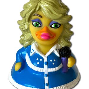 CelebriDucks - Peckin' 9 to 5 - Floating Rubber Ducks - Collectible Bath Toy Gift for Kids & Adults of All Ages