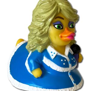 CelebriDucks - Peckin' 9 to 5 - Floating Rubber Ducks - Collectible Bath Toy Gift for Kids & Adults of All Ages