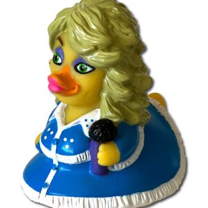 CelebriDucks - Peckin' 9 to 5 - Floating Rubber Ducks - Collectible Bath Toy Gift for Kids & Adults of All Ages