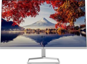 hp 24 inch fhd (1920 x 1080) 75hz anti-glare monitor, on-screen controls, amd freesync, low blue light mode, black