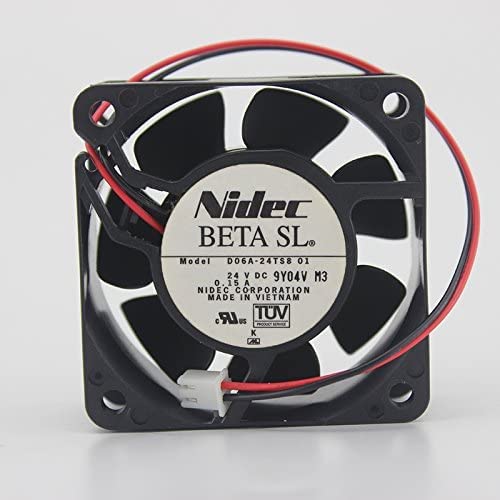 for D06A-24TS8 6025 Fan 24V 0.15A 6CM 60MM Cooling Fan