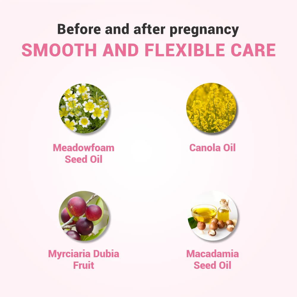 ATOPALM Maternity Care Massage Oil 4.0 Fl. Oz., 120ml | Pregnancy Skin Care Treatment | Moisturizing Stretch Marks Remover | Postpartum Skin Elasticity Improvement