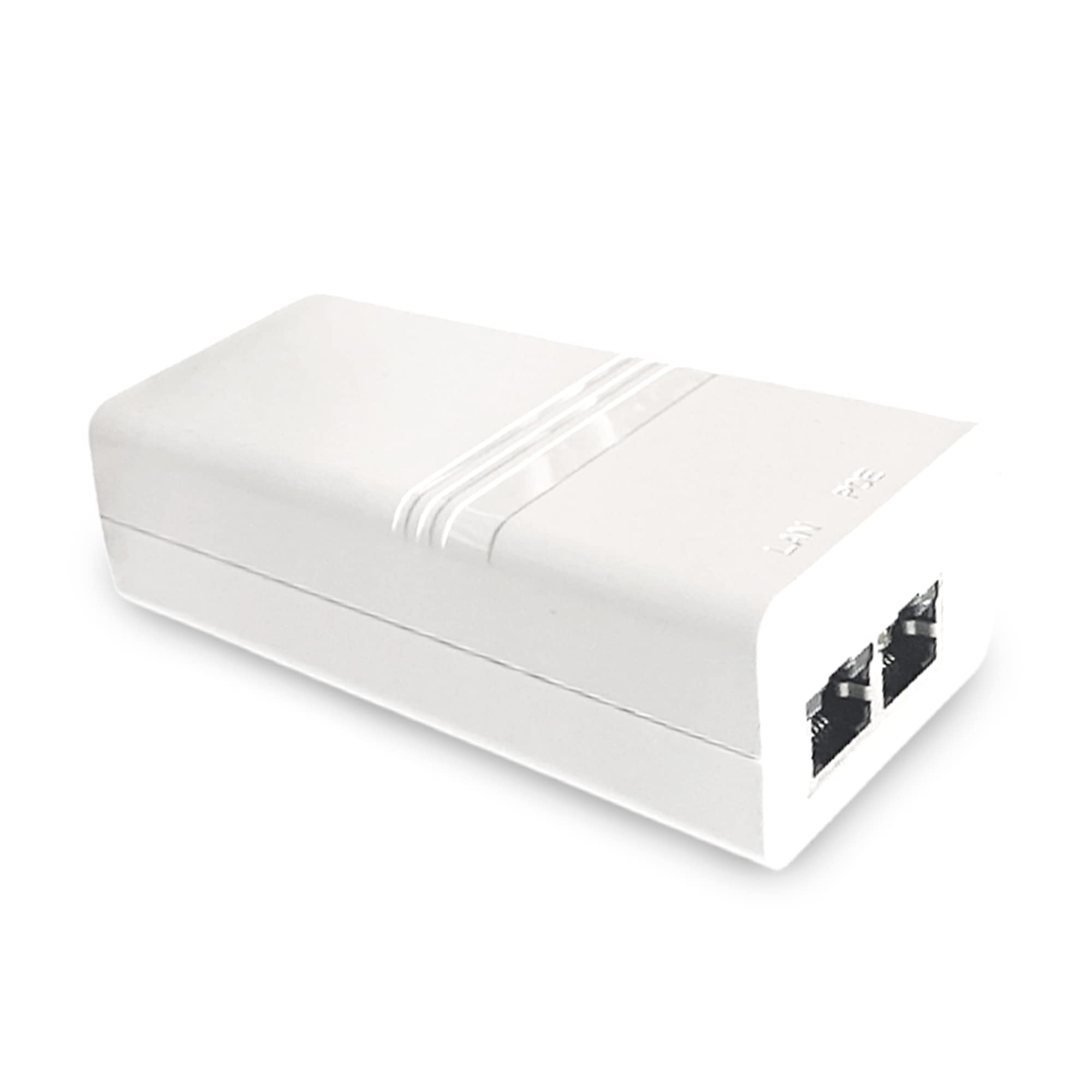 Poe Texas PoE Injector - Single Port PoE+ Power Over Ethernet PoE Adapter for 802.3at - 10/100/1000 Gigabit Data with Integrated 52V 30W Power Supply - Plug & Play USB-C Tablet, IP Camera, VoIP