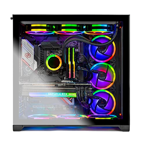 Skytech Prism II Gaming PC Desktop – Intel Core i5 12600K 3.7 GHz, RTX 3070 Ti, 1TB NVME SSD, 32G DDR5 RGB, 750W Gold PSU, 360mm AIO, AC Wi-Fi, Windows 11 Home 64-bit