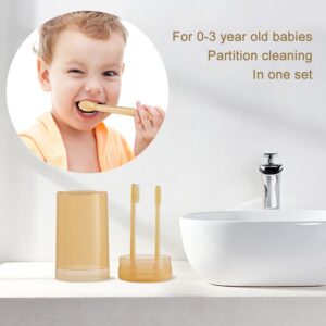 213 Nouri Liquid Silicone Baby Milk Toothbrush Tongue Brush, Oral Care Suitable for Infants, Soft Food Grade Silicone, with Dust Cover, BPA Free