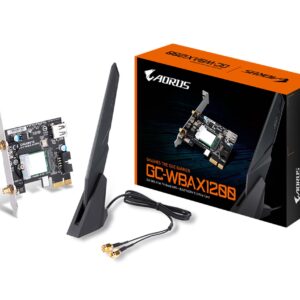 GIGABYTE GC-WBAX1200 (PCIe Expansion Card with AMD WIFI 6E RZ608 and Bluetooth 5.2)