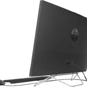 HP Newest All-in-One Desktop Computer, 27'' Full HD Display, AMD Ryzen 5 5500U Processor, 32GB RAM, 1TB SSD + 1TB HDD, Wi-Fi, HDMI, Webcam, Bluetooth, Windows 11 Home, Black