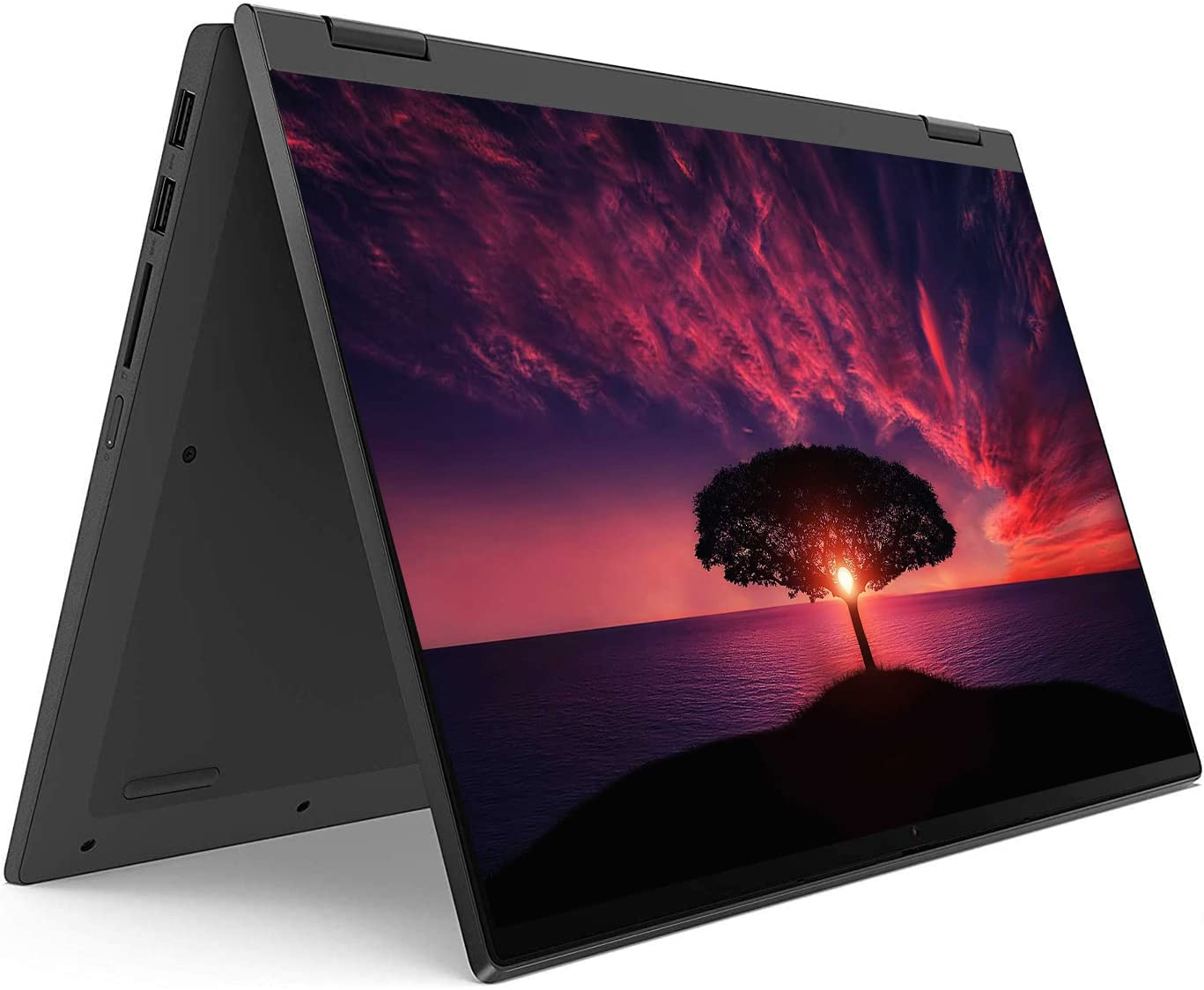 New Lenovo Flex 5 2-in-1 Convertible Business Laptop, 14” FHD Touchscreen, AMD Ryzen 7 5700U, Windows 11 Pro, 16GB RAM 1TB SSD,32GB Durlyfish USB Card