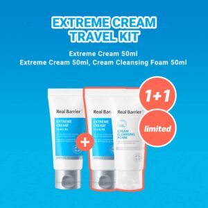 Real Barrier Extreme Cream Special Combo Tube Set |Skin Barrier Repair and Facial Moisturizer for Dry Skin| Facial Cream & Gentle Cleanser | Hydrating Skincare Set | Korean Skincare for Sensitive Skin