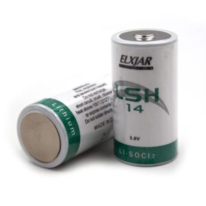 lunggwey (2-pack) 3.6v 6.5ah lsh14 c size lithium thionyl chloride battery er26500m