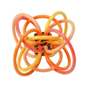 manhattan toy year of the tiger winkel rattle and sensory teether toy multicolor