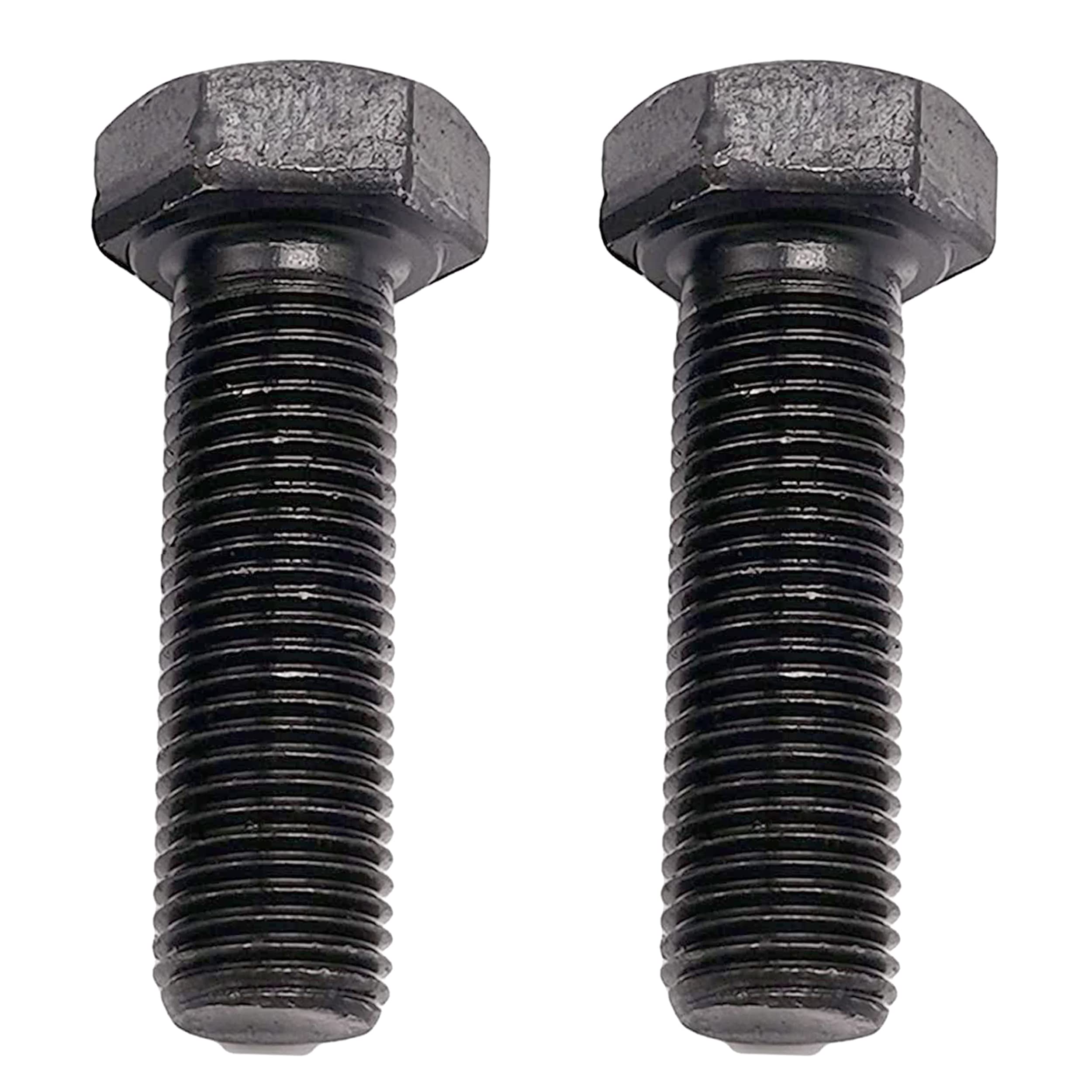 PAOSDKSUI 851084 Hex Head Machine Screw for for Husqvarna AYP Craftsman Jonsered McCulloch Poulan Poulan Pro RedMax Sears Mower Weed Eater 532435345 PP751HKA PP751HL 3/8-24 x 1-3/8 (2Pack)