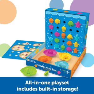 Learning Resources Under The Sea Sorting Set - 46 Pieces, Age 3+ Toddler Activities, Educational Toys Set, Color Teaching Toys