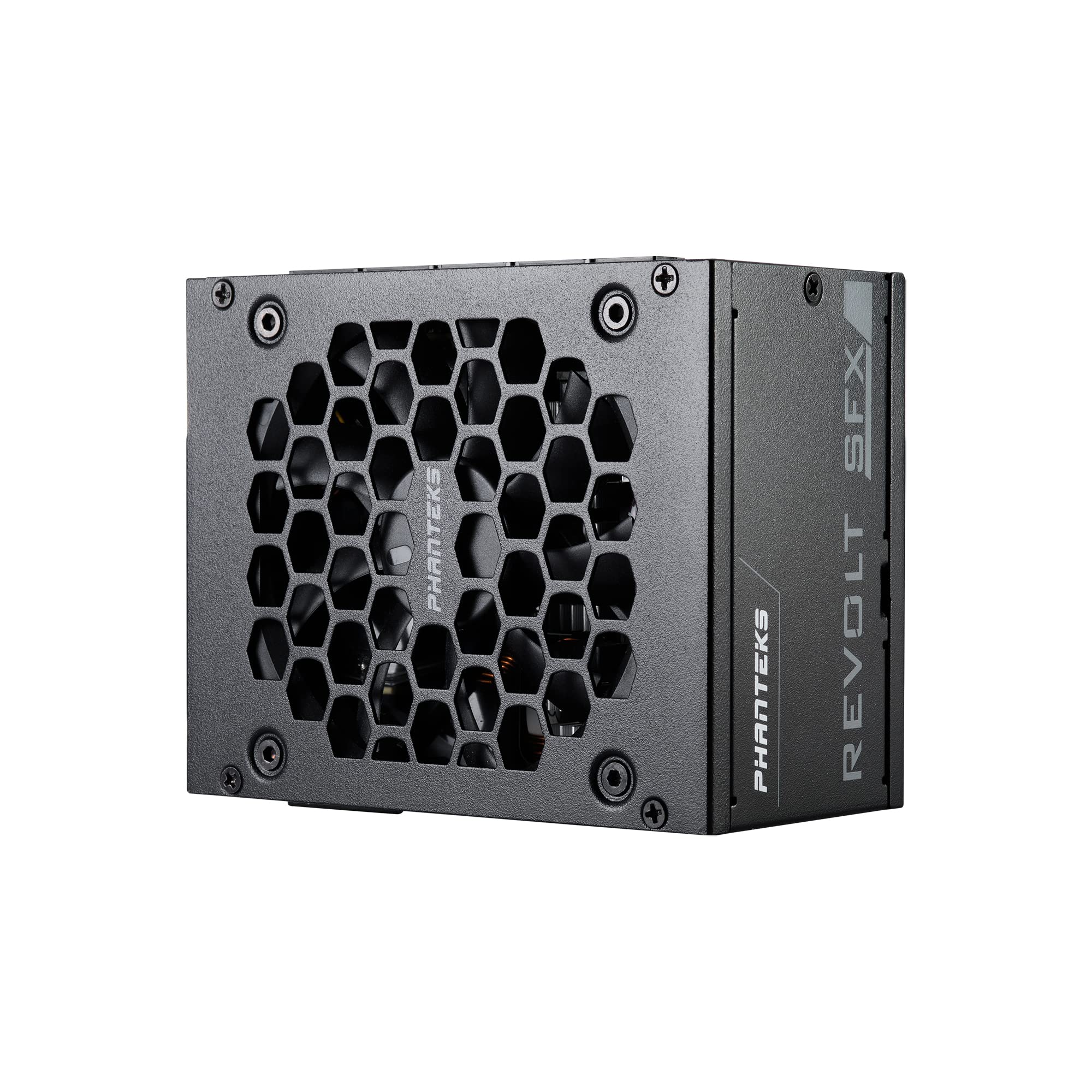 Phanteks (PH-P750PSF) Revolt SFX 750W 80PLUS Platinum, SFX Power Supply, Fully Modular, Platinum-Rated Efficiency, Silent Fan, Black.