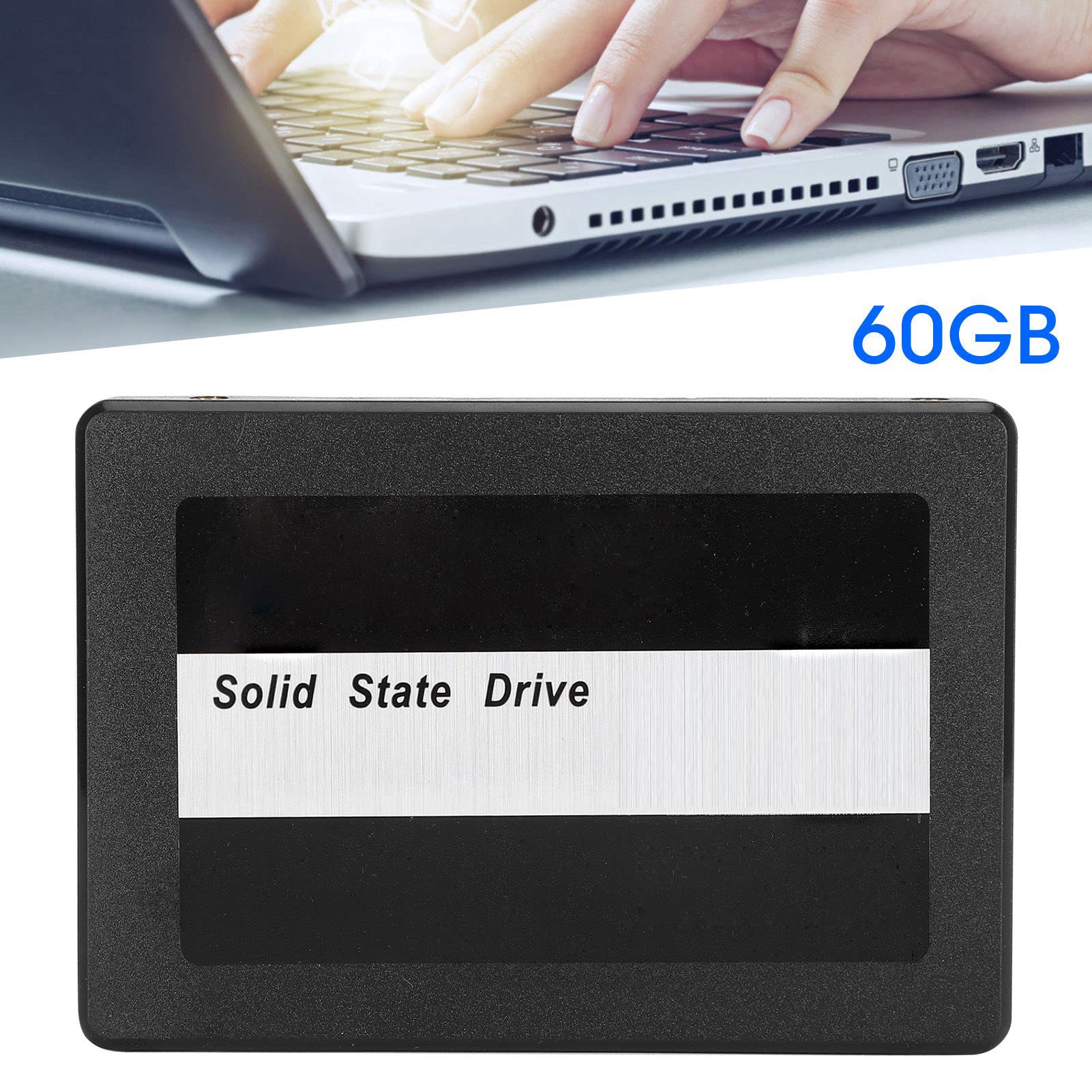 Entatial Solid State Drive, Portable Music Storage Compact Stable Solid State Hard Disk for Laptop Desktop Computer for Men Women(#2)