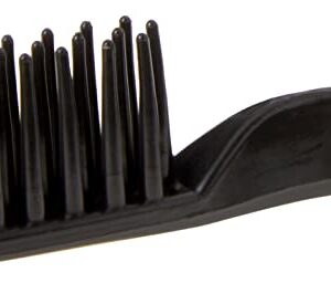 CocoBlack Naturals 3 Row Styling Comb For Detangling, Defining And Separating Curls (Black)