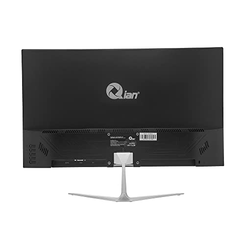 Qian 24” Frameless LED Anti-Glare PC Monitor, 1920x1080 FHD, 75Hz Refresh Rate, 6ms Response Time, 3000:1 Contrast Ratio, 16.7M Colors, 250cd/m2, 16:9, 178°, HDMI/VGA, 75x75mm VESA, Tilt, QM2382F