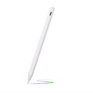 ipad pencil 2nd generation, stylus pen for ipad, same as apple pencil 2nd generation, smart pencil compatible with 2024 apple ipad 6/7/8/9/10 ipad air 3/4/5 ipad pro 11/12.9 inch ipad mini 5/6(white)