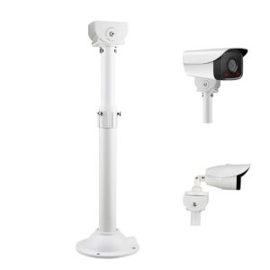 compcctv cctv security camera mount bracket, telescopic adjustable universal camera wall mounting bracket for cctv security camera, i type