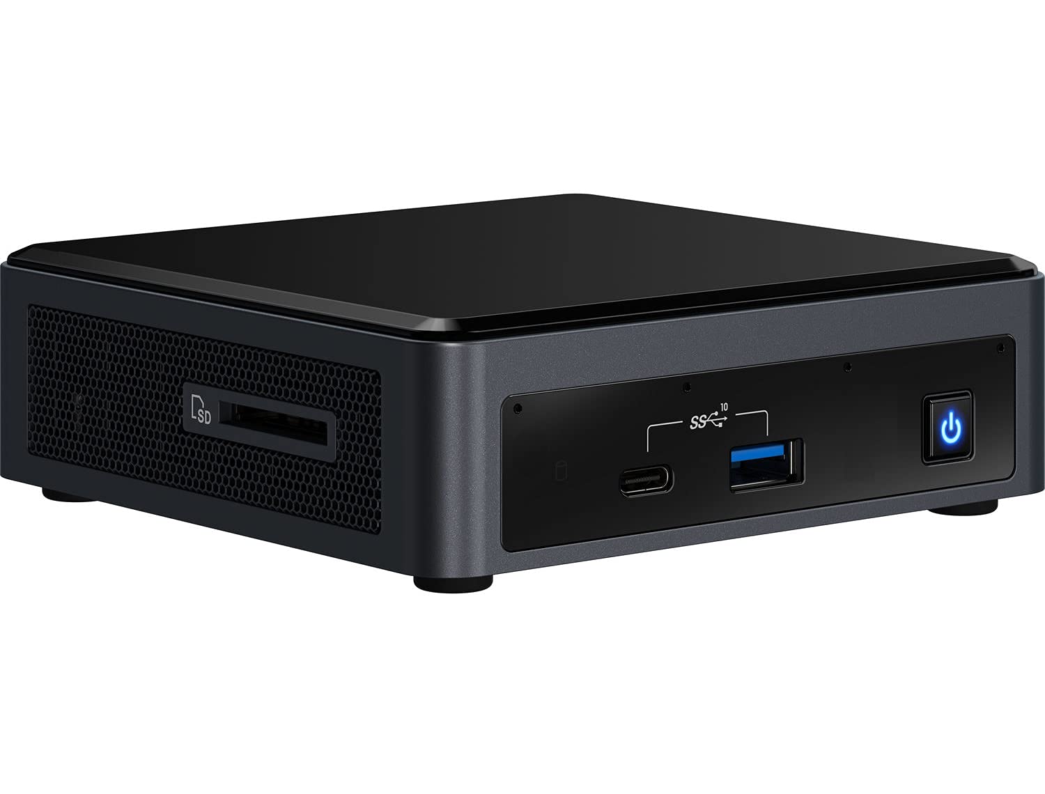 Intel NUC Kit NUC10I3FNK Business Mini Desktop Black (Intel i3-10110U 2-Core, 16GB RAM, 512GB PCIe SSD, Intel UHD, WiFi, Bluetooth, 1xHDMI, SD Card, Win 11 Pro)