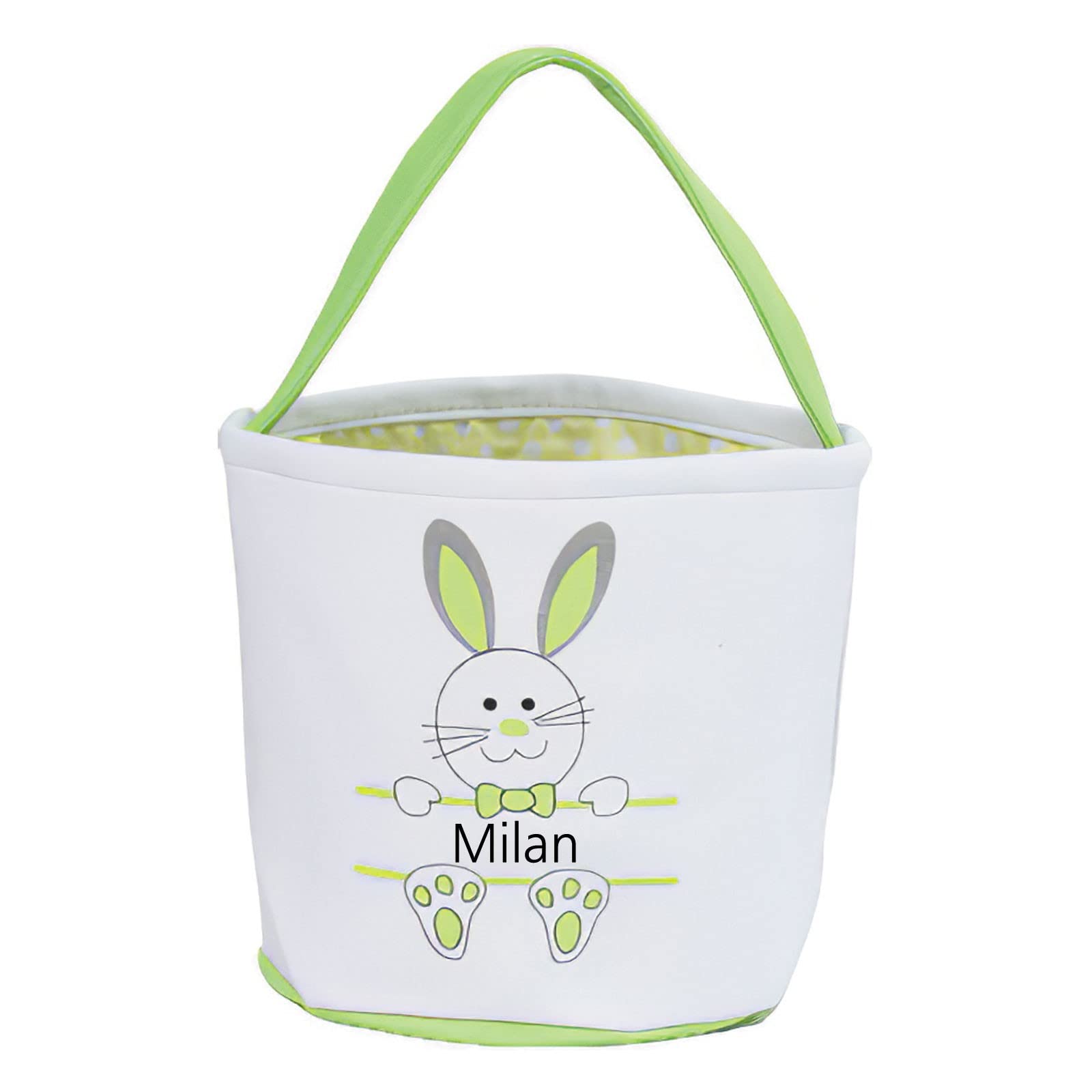 Personalized Easter Baskets for Boys Girls Kids with Name Custom Easter Basket Customized Easter Gift