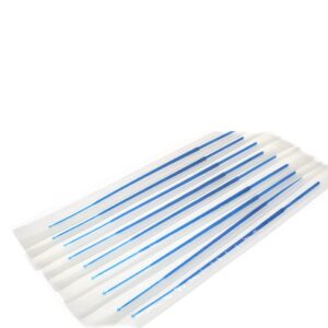 hajxzh 1ul 100 pcs disposable plastic inoculation loop scientific inoculation loop laboratory disposable polystyrene sterile sampling rod