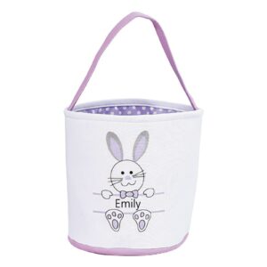 Personalized Easter Baskets for Boys Girls Kids with Name Custom Easter Basket Customized Easter Gift