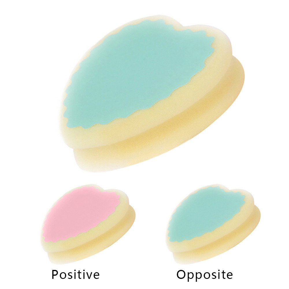 Sponge Hair Removal Magic Painless Smooth Away Hair, YeLukk Depilation Sponge Pad Remove Hair Effective Long-Lasting,Legs Skin Facial Hair Removal Sandpaper for Women Girls (Love)