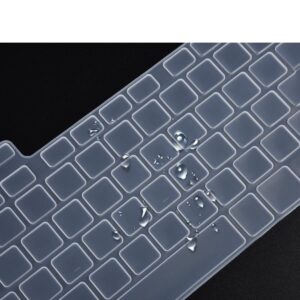 Keyboard Cover for ASUS TUF Dash 15 & F15 FX517, TUF Gaming A16 FA617, TUF Gaming A15 FA507 FA507NU & A17 FA707 FA707NU, TUF Gaming F17 FX707 & F15 FX507 Series Laptop Keyboard Skin - Clear