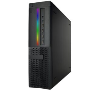 Dell Desktop Computer PC w/RGB Lighting | Intel Quad-Core i5 | 16GB DDR3 RAM | 500GB SSD | WiFi + Bluetooth | Windows 10 (Renewed)