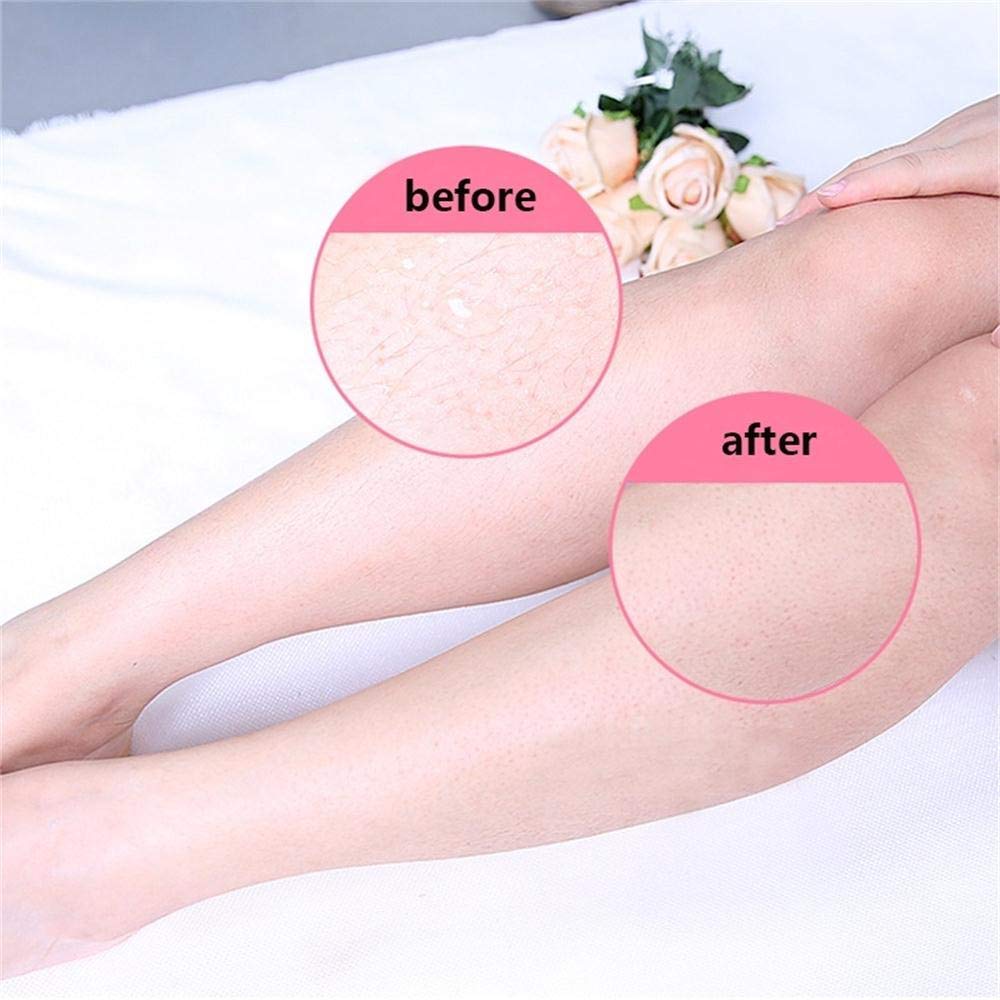 Sponge Hair Removal Magic Painless Smooth Away Hair, YeLukk Depilation Sponge Pad Remove Hair Effective Long-Lasting,Legs Skin Facial Hair Removal Sandpaper for Women Girls (Love)