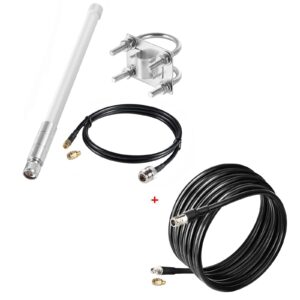 waterproof replacement 5.8dbi cellular 915mhz lora gateway antenna for helium hotspot rak rak2 nebra bobcat 300 sensecap m1 syncrob.it hotspot finestra hnt miner + 10ft ksr400 ultra low loss cable