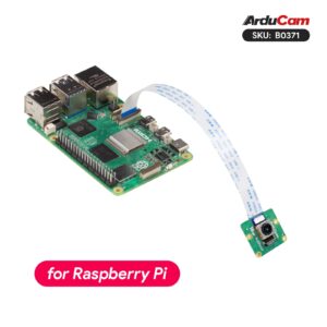 Arducam 16MP Autofocus Camera Module for Raspberry Pi with ABS Case, IMX519 16 Megapixel High Resolution Autofocus Camera for All Raspberry Pi Models