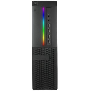 Dell Desktop Computer PC w/RGB Lighting | Intel Quad-Core i5 | 8GB DDR3 RAM | 240GB SSD | WiFi + Bluetooth | Windows 10 (Renewed)