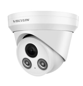 compatible for hikvision 5mp ip poe turret camera -ai human/vehicle detection,built in mic,100ft exir night vision,outdoor turret poe ip camera+2.8mm lens+ip67+30fps