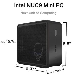 Intel NUC 9 NUC9i5QNX Mini PC Business Desktop (Intel 4-Core i5 (>i7-1065G7), 16GB RAM, 1TB SSD) Support 3 Monitors, 2 x Thunderbolt 3, HDMI, WiFi 6, Ethernet, 3-Yr WRT, Win 11 Pro