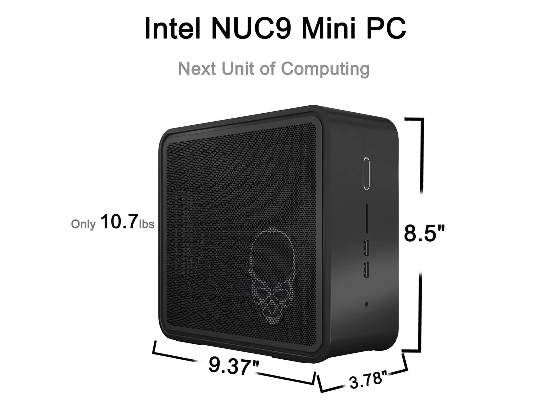 Intel NUC 9 NUC9i5QNX Mini PC Business Desktop (Intel 4-Core i5 (>i7-1065G7), 16GB RAM, 1TB SSD) Support 3 Monitors, 2 x Thunderbolt 3, HDMI, WiFi 6, Ethernet, 3-Yr WRT, Win 11 Pro