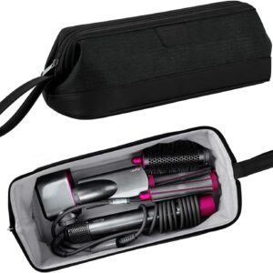 BUBM Portable Travel Storage Bag Compatible with Dyson Supersonic Hair Dryer/Dyson Airwrap Styler/Dyson Corrale hair Straightener,Black