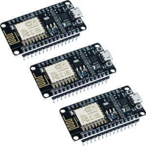 hosyond 3pcs esp8266 esp-12e cp2102 nodemcu lua wireless module development board for arduino ide/micropython