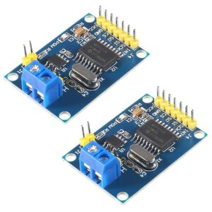 aoicrie 2pcs mcp2515 can bus module tja1050 receiver spi module for arduino 51 mcu arm controller development board (2 pcs)