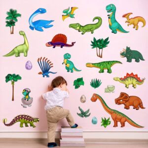 cute colorful dinosaur wall decals cartoon animal wall stickers lovely cute dinosaur animal wall stickers removable wall decals art decorations decor for nursery baby bedroom playroom