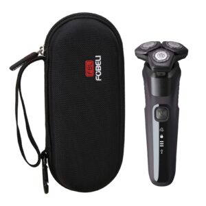 FBLFOBELI EVA Hard Storage Case for Norelco Shaver 2100 2300 3500 6800 3100 5500 5100 5300 5700 6880 7000 7100 7200 Wet/Dry Rotary Shaver (Case Only)